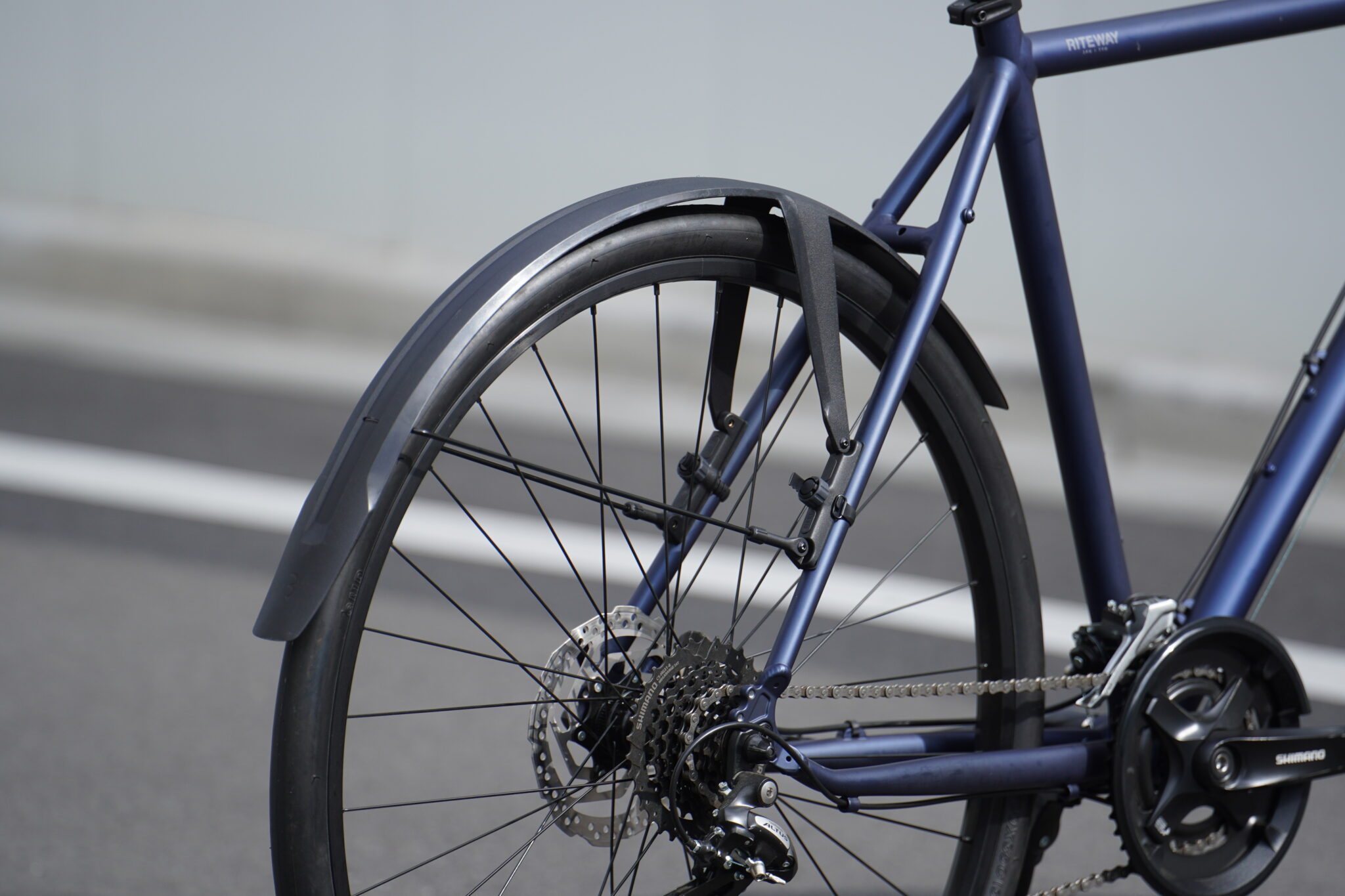 RITEWAY SHEPHERD DISCにBBBのディスクガードフェンダーBFD-65Sを装着してスマートで便利なライドを楽しもう！